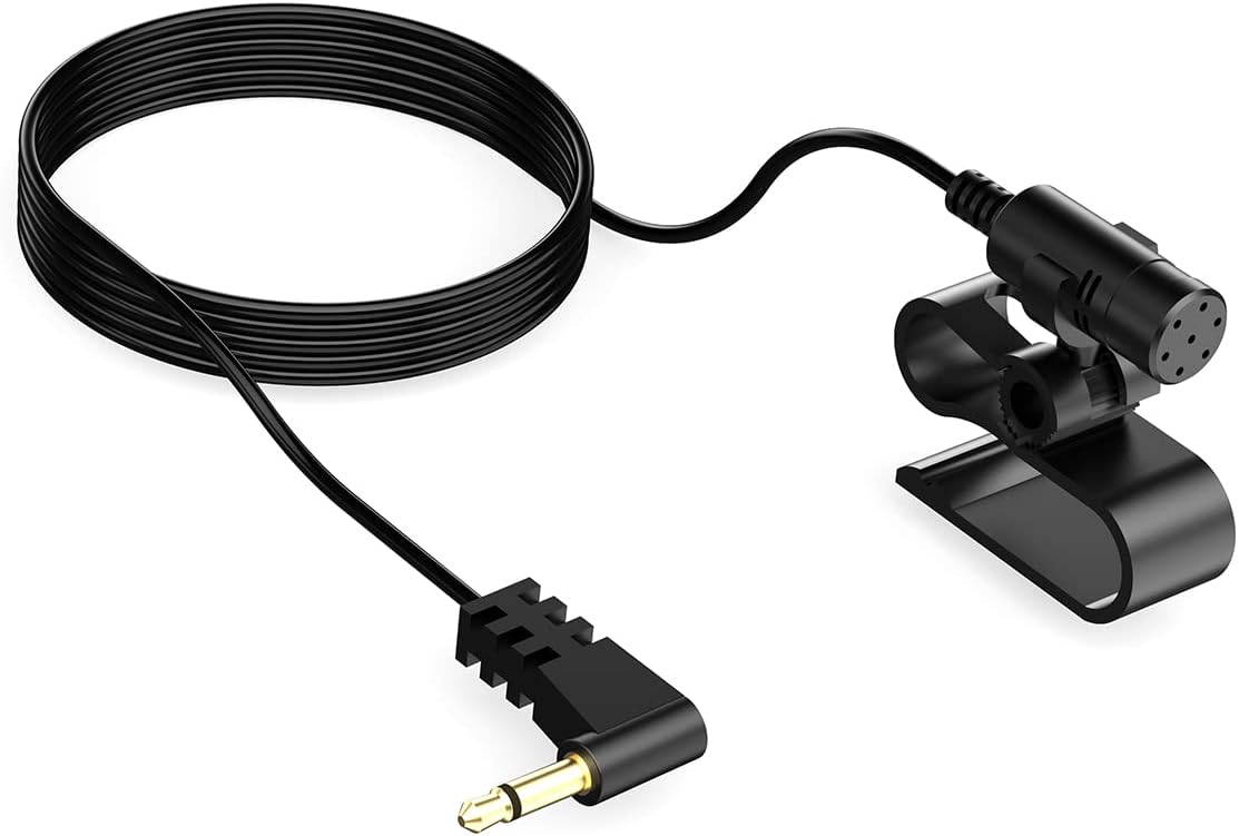 Amazon.com: SPTSSWET Car Microphone 3.5mm Stereo External Car Radio ...