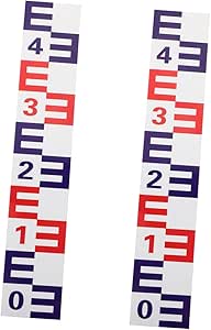 Amazon.co.jp: CALLARON 2pcs Water Level Scale Tool Marking Gauge Water ...