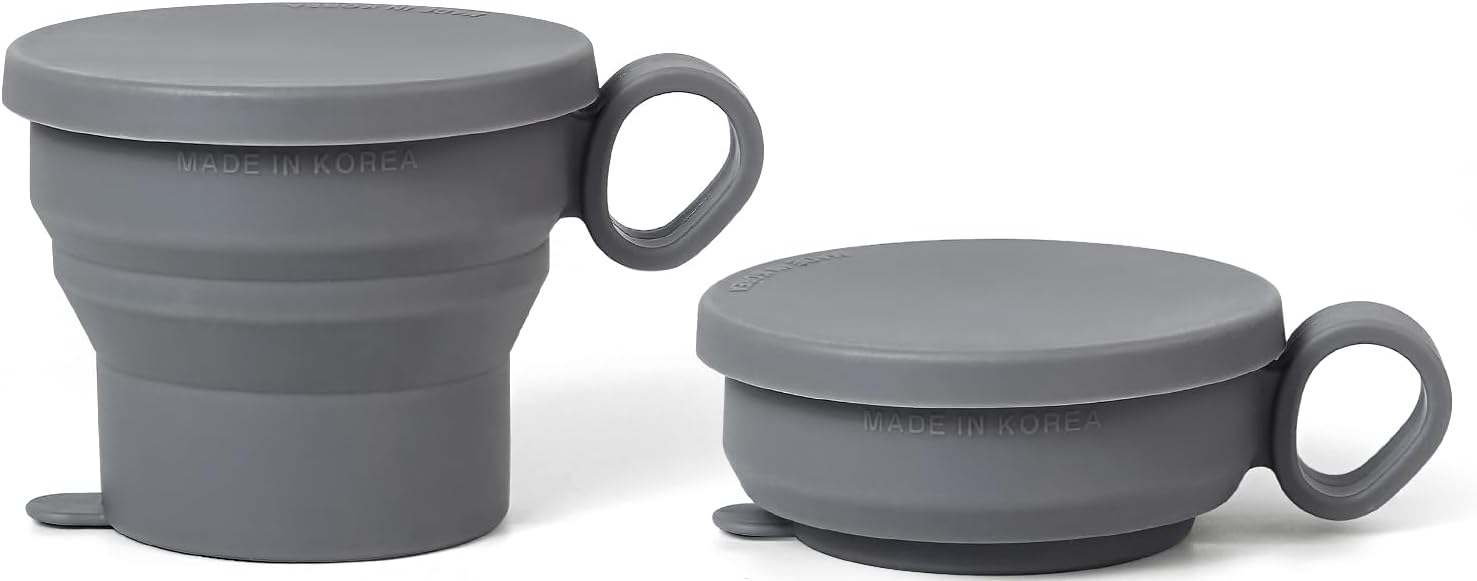 Amazon.com: Guissi Collapsible Cup Compact Silicone, Reusable Food ...