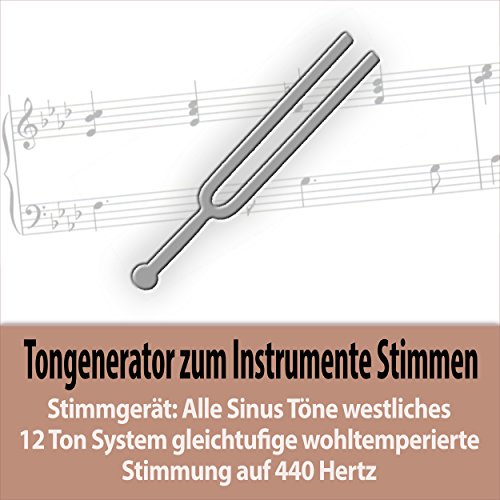 Écouter Tongenerator zum Instrumente Stimmen - Stimmgerät: Alle Sinus ...
