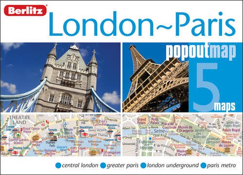 London/Paris Berlitz PopOut Map: 9789812687487: Books - Amazon.ca