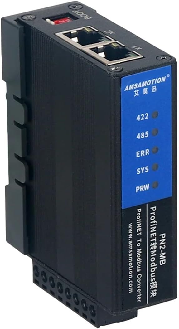 LAMAME Profinet to Modbus RTU Protocol Converter Bus Module PN1 PN2-MB ...