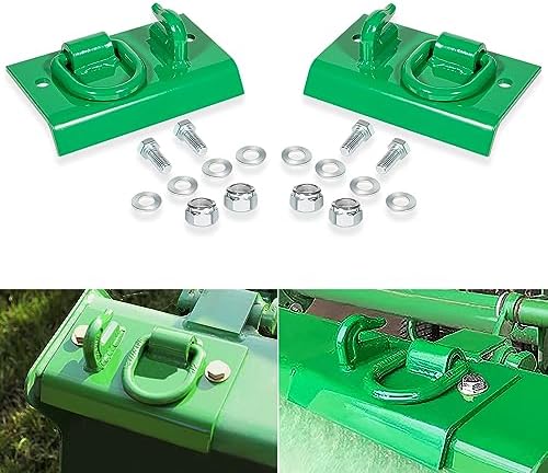 Amazon.com: Heavy Duty Bolt on Tractor Bucket Hook Grab Hooks D Rings ...