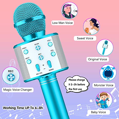 Snapklik.com : Kids Microphone, Girls Toy Microphones For Toddler ...