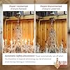 Chandelier Lift System for Heavy Fixtures, 200 lb Capacity, Install ...