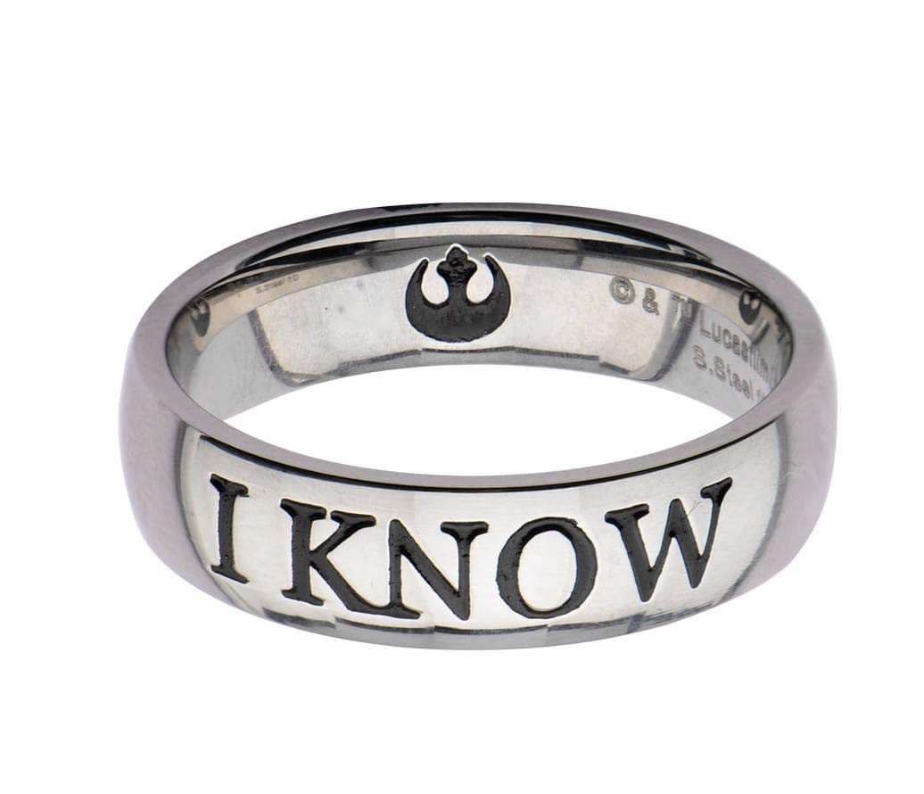 Star Wars Wedding Rings I Love You I Know