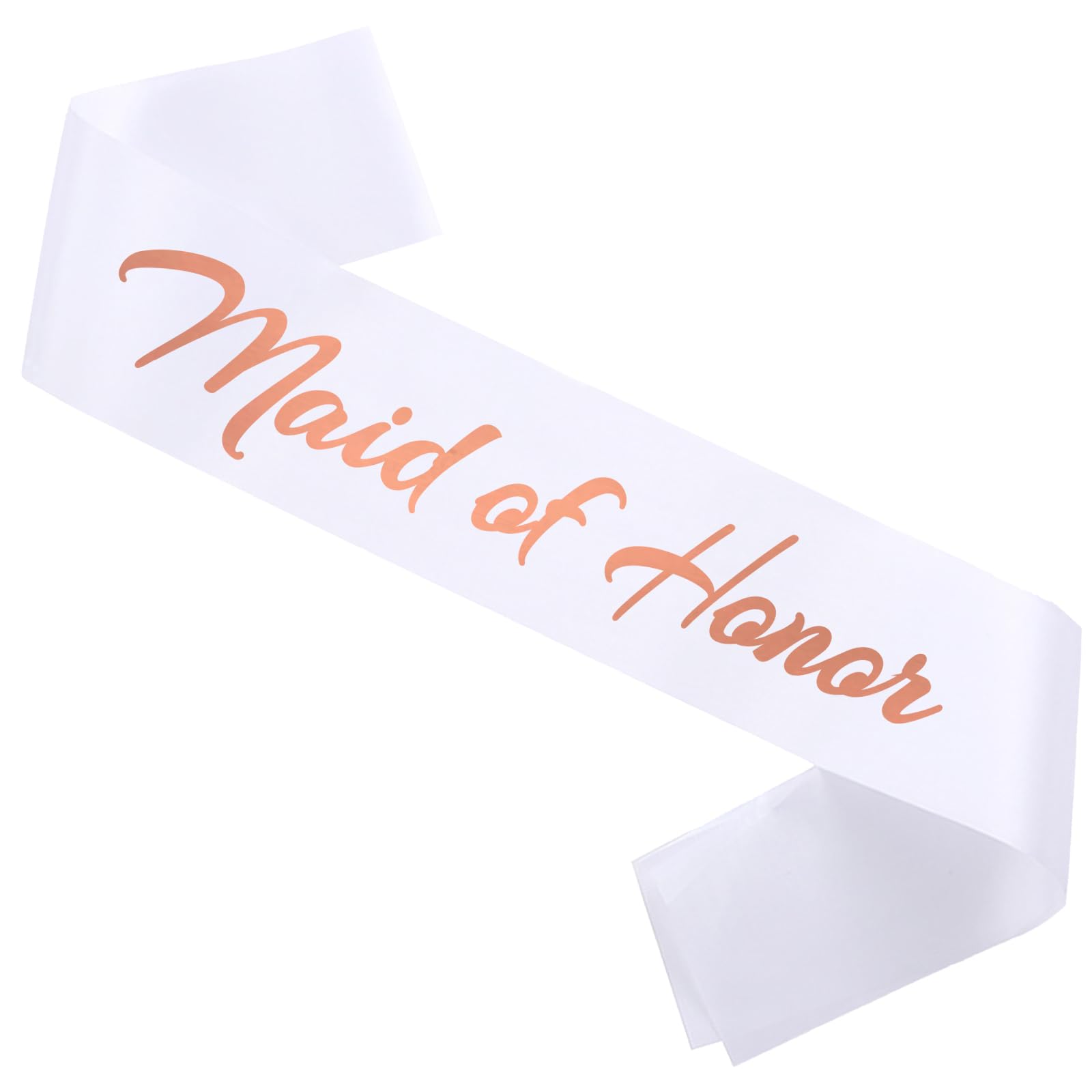 Amazon.com: Maid of Honor Sash, Funny Bachelor Sashes for Team Bride ...