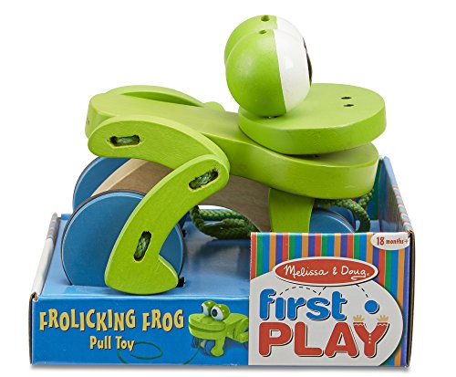 Frolicking Frog Pull Toy : Melissa & Doug: Amazon.in: Shoes & Handbags