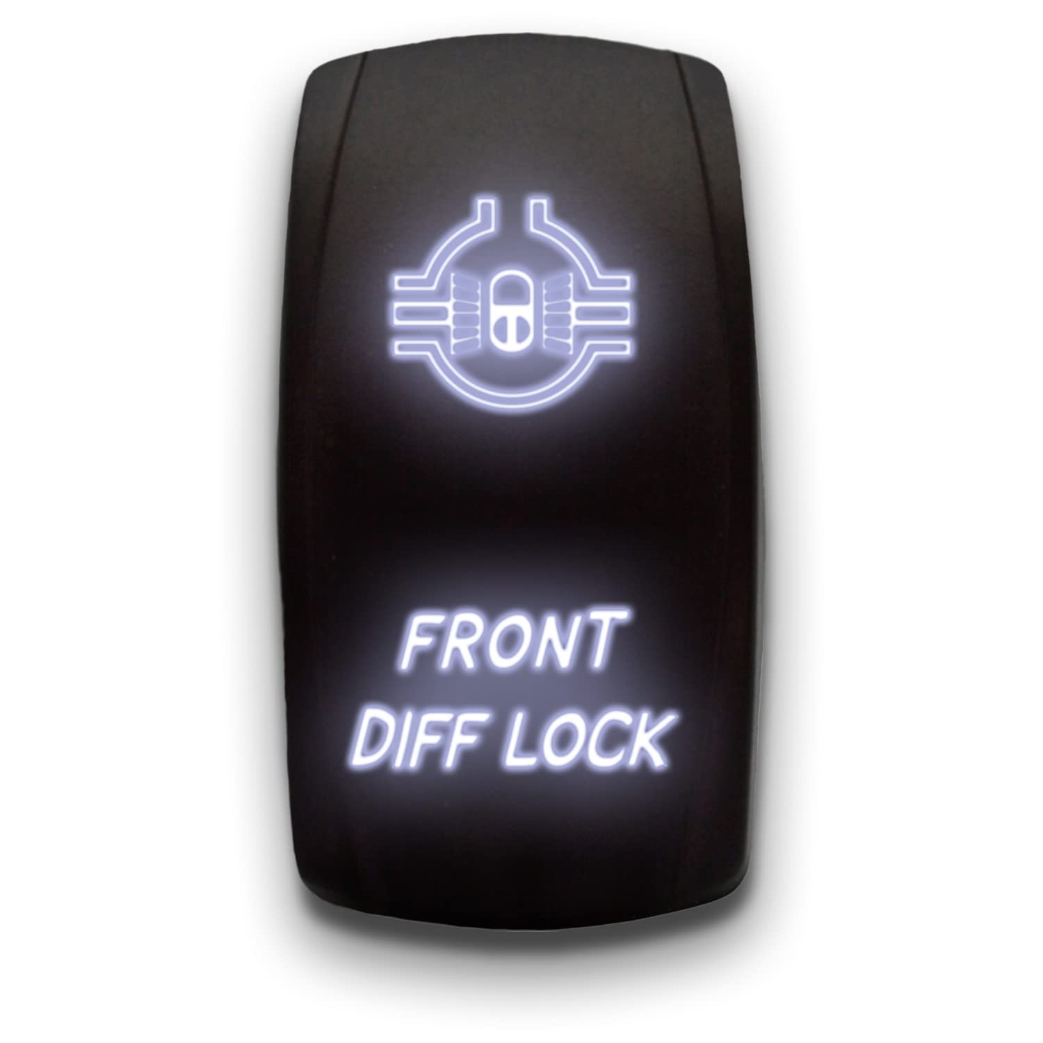 Snapklik.com : Front DIFF Lock - White - Switch Dual Light - Laser ...