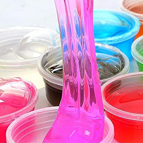 Firstly Traders DIY Slime Kit with 6 Crystal Slime and 12 Air Dry Clay ...