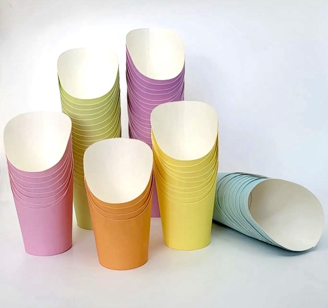 Amazon.com: Colored Charcuterie Cups 14oz | French Fries, Popcorn ...