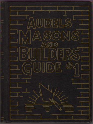 Amazon.fr - Audel's Masons and Builders Guide #1... - Livres
