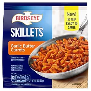 Amazon.com: Birds Eye Skillets Garlic Butter Carrots, Frozen, 11 oz ...