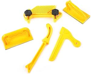 MUNEFE pcs Safety Push Block, Safety Pusher Hand uard, Plastic board ...