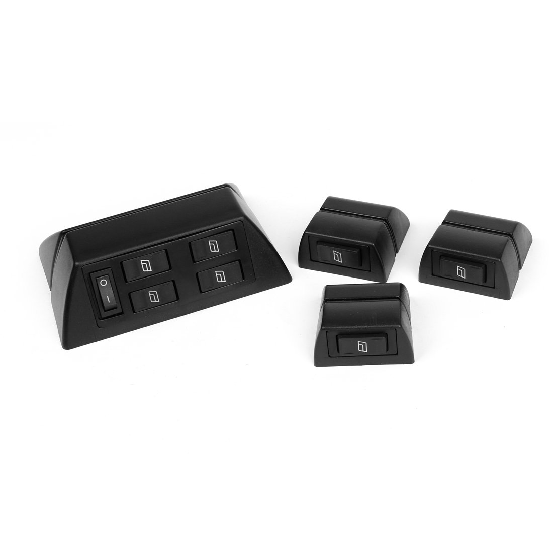 Car Glass Lifter Control Power Door Window Push Button Switcher Set ...