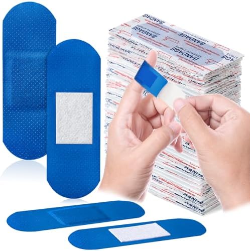 Amazon.com: Curad Woven Blue Detectable Bandage, 100-Count (Pack of 6 ...