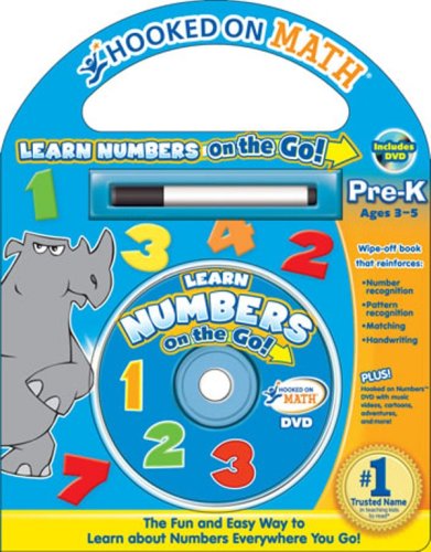 Amazon | Learn Numbers on the Go!: Pre-K (Hooked on Phonics) | Hooked ...
