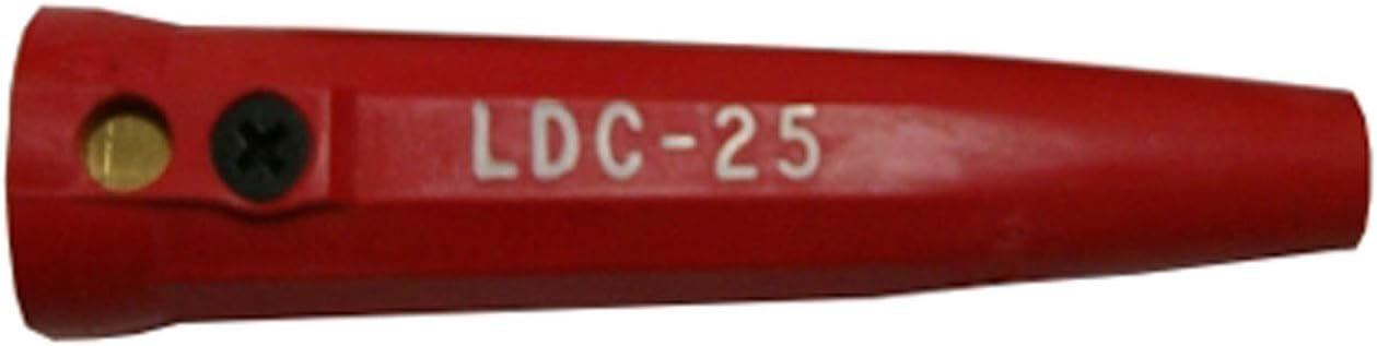 Amazon.com: Lenco 05427 LDC-25 Red Female Dinse Cable Connector ...