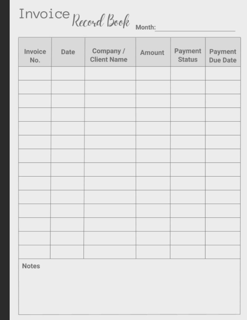 Amazon.com: Invoice Record Book: Effortlessly Manage Your Business ...
