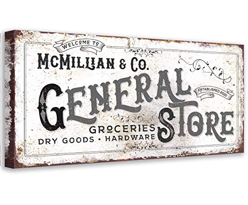 Vintage Grocery Store Signs