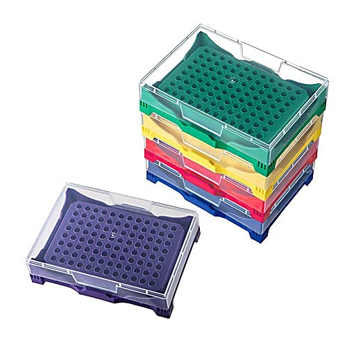 Labcon 2721-229-000-9 PCR Disposables Storage Rack with Clear Lids ...