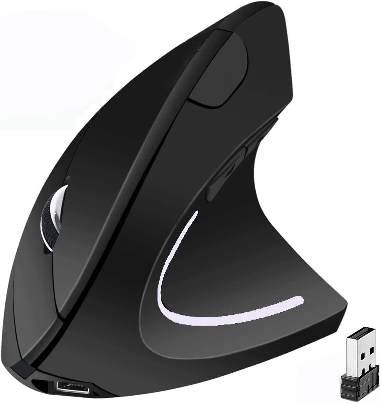 Amazon.com: Ergonomic Mouse, High Precision Vertical Wireless Mouse ...