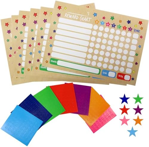 8 Reward Charts and 392 Star Stickers - Reward Charts for Children ...