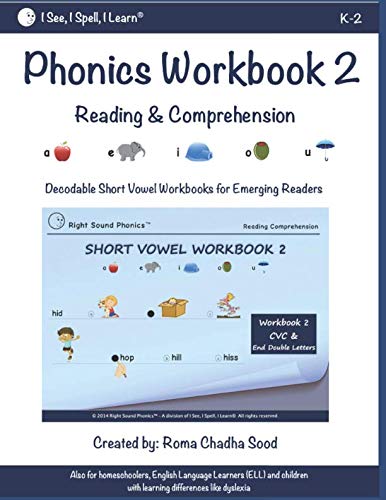 Phonics Workbook 2: I See, I Spell, I Learn® - Reading & Spelling ...