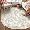 Amazon.com: Vhong Boho Area Rugs Vintage Washable Modern Neutral Carpet ...