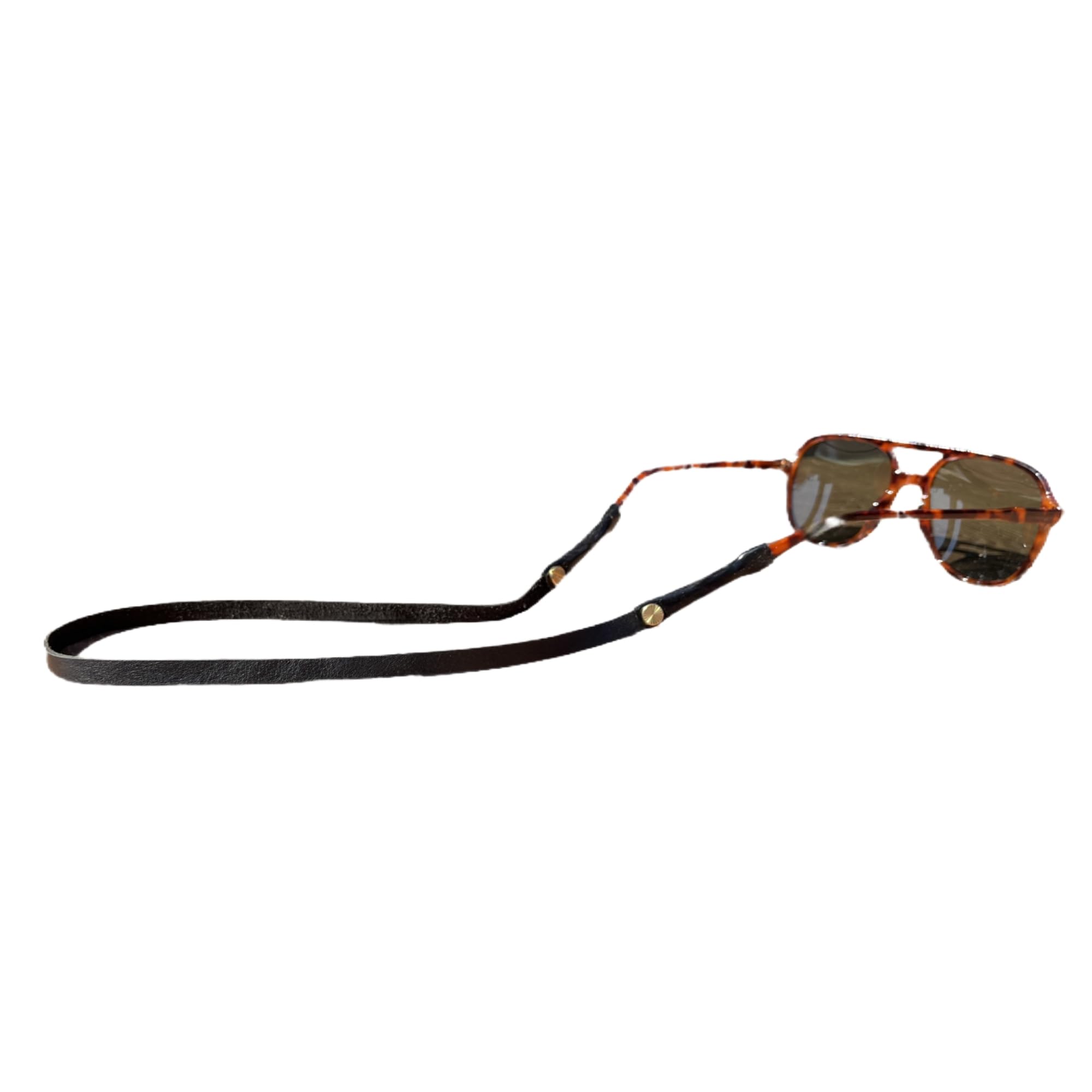 Amazon.com: PROVBORN Leather Glasses Strap Handmade Full Grain Leather ...