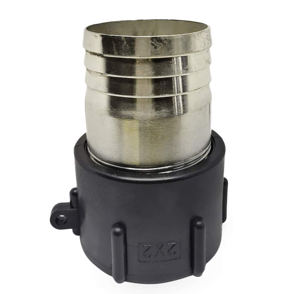 Buy HOCOVER IBC Tank Hose Connector Adapter S60 X6 60mm IBC Tote Tank ...