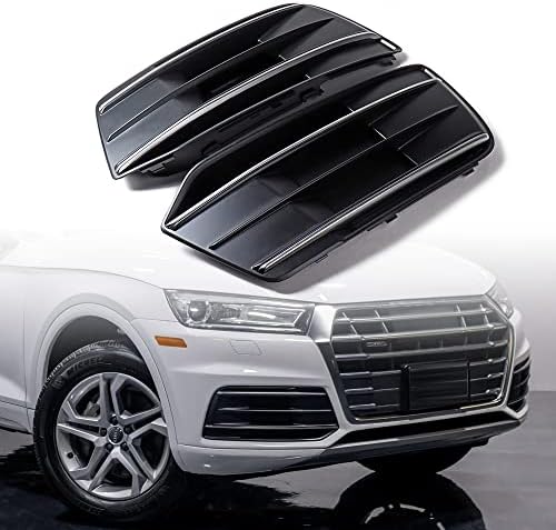 Amazon.com: Replacement for Front Bumper Glossy Black Grille 2018 2019 ...