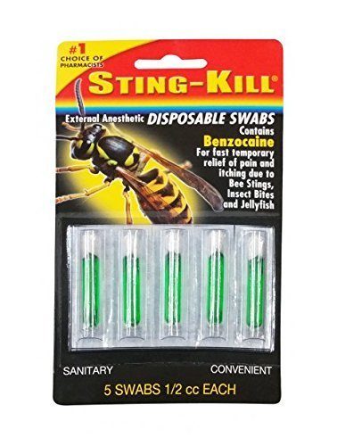 Amazon.com: Sting-Kill Swabs - 5 [Health and Beauty] : Health & Household