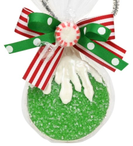 Amazon.com: Golda & I Chocolatiers Small White & Crispy Green Snowcap ...