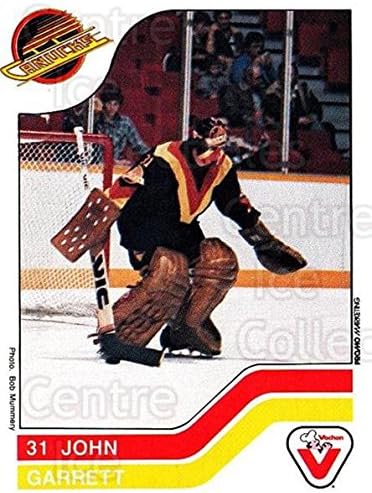 Amazon.com: (CI) John Garrett Hockey Card 1983-84 Vachon 105 John ...
