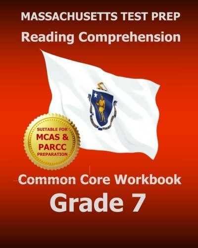 MASSACHUSETTS TEST PREP Reading Comprehension Common Core Workbook ...
