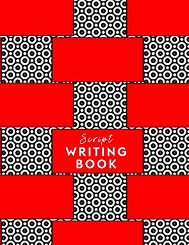 Amazon.com: Script Writing Book: Large Lined Notebook journal for ...