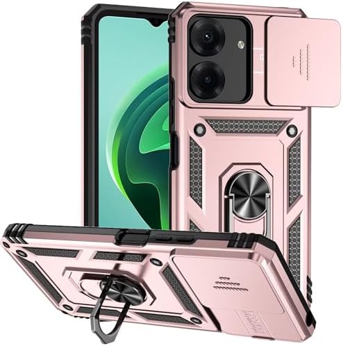 Amazon.com: Case for Redmi 13C,Military Grade Car Holder Protection ...