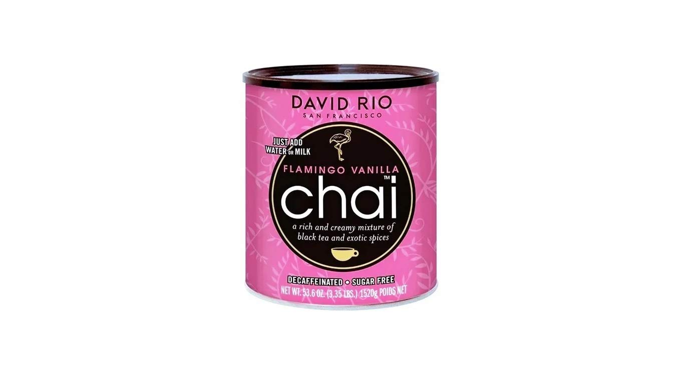 David Rio Flamingo Te Chai Vainilla Descafeinado 1814 gr : Amazon.com ...