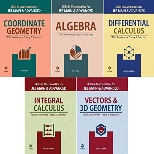 Buy Arihant Mathematics Jee Main & Advanced (5 Book Set) Coordinate ...