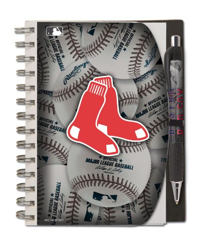National Design Boston Red Sox Deluxe Hardcover 5 x 7-Inches Notebook ...