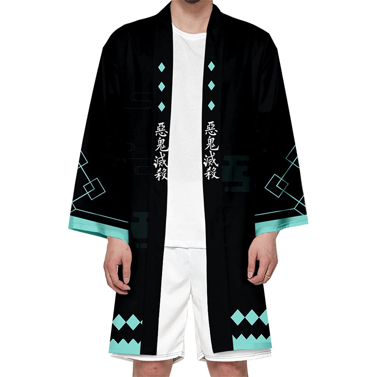Seidarisemens Demon Slayer Haori Long Kimono Cardigan Jacket Japanese ...