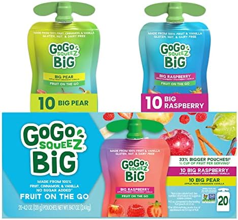Amazon.com: GoGo squeeZ Active Fruit Blend with Electrolytes | 18-Count ...