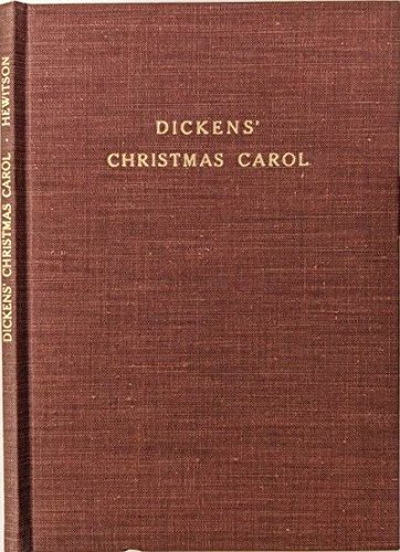 A CHRONICLE Of DICKENS' CHRISTMAS CAROL.: [Los Angeles Fine Press ...
