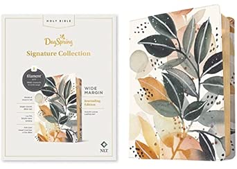 NLT Wide Margin Bible, DaySpring Signature Collection, Filament Enabled ...