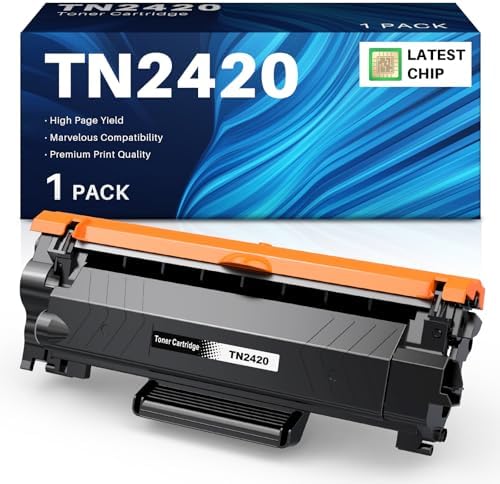 LeciRoba TN2420 TN-2420 for Brother TN2420 TN2410 Toner Cartridge for ...
