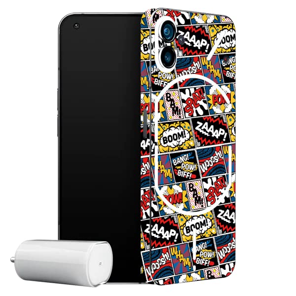 Nothing Phone (1) 5G Mobile Skin Wrap Sticker (Combo, Comic): Buy ...