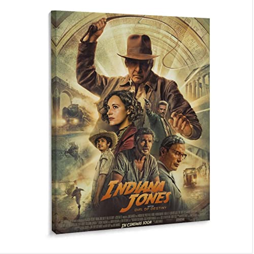 Indiana Jones Poster Indiana Jones and The Dial of Destiny Movie Poster ...