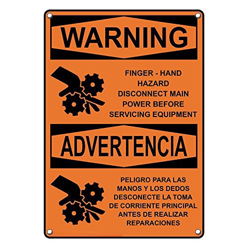 Amazon.com: Weatherproof Plastic Vertical Warning Pressurized Venting ...