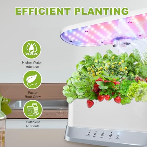 ASLONG Hydroponics Growing System Indoor Garden Plant Germination Kit ...
